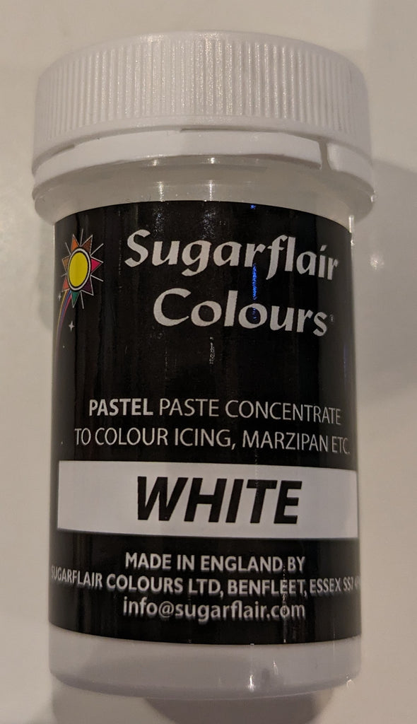 Colour - White Pastel Paste Concentrate - 25g – Home Bake - specialist ...
